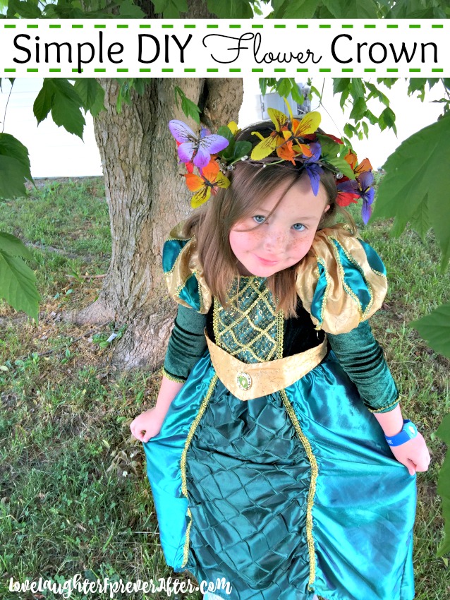 How To Make A Simple Flower Crown Love Laughter Foreverafter